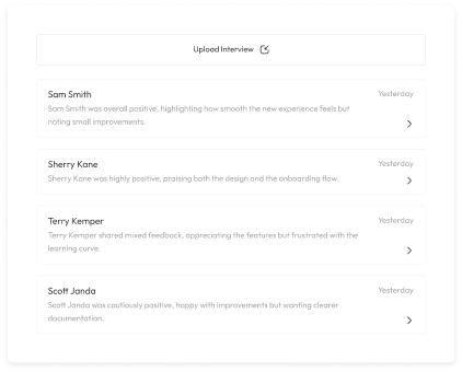 Innerview | AI-Powered User Interview Transcription & Analysis